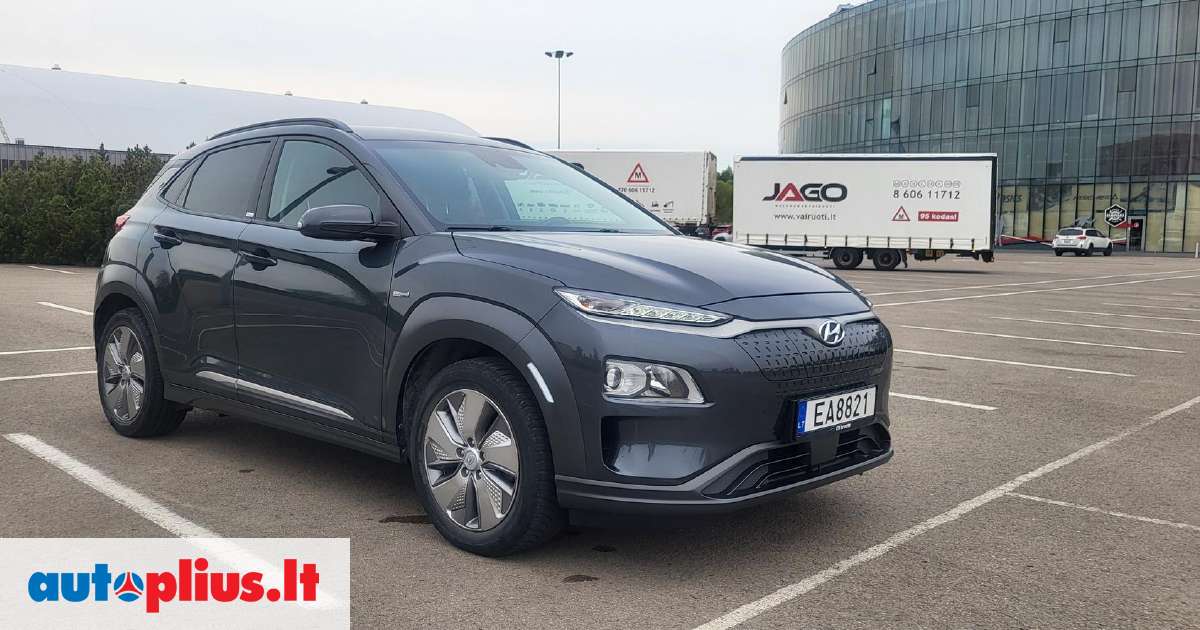 Hyundai Kona, 42 kWh, off-road / crossover 2020 m., | A30870290