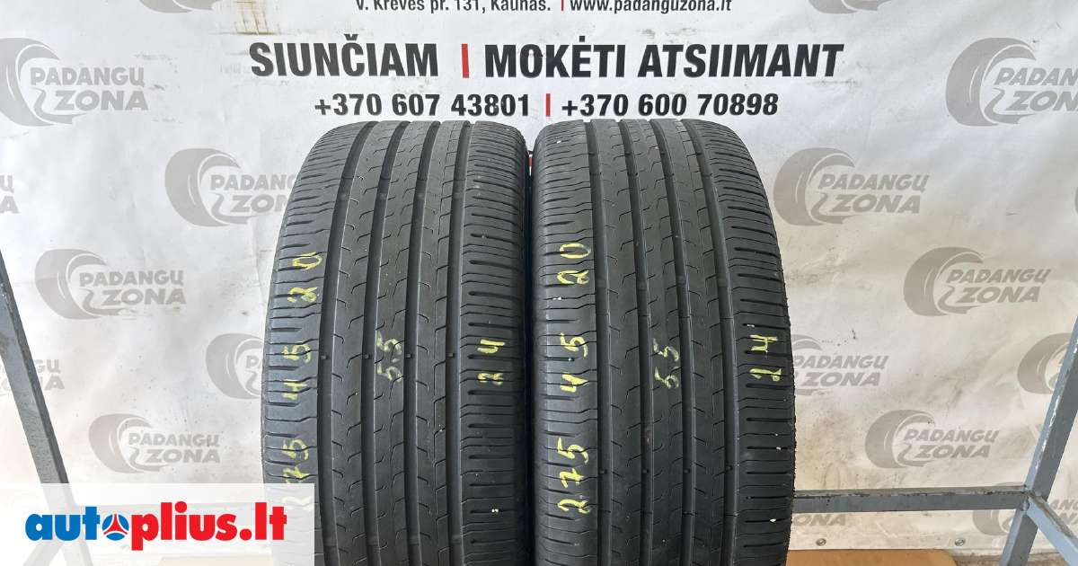 Continental EcoContact 6 (VOL), vasarinės 275/45 R20 | A30977120