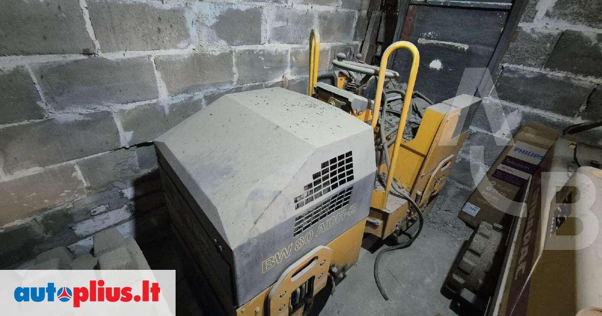 Bomag BW 80 ADH-2, vibro technika 1989 m., | A30978580