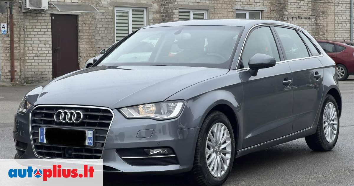 Audi A3, 1.4 l., hečbekas 2013-07 m., | A30980296