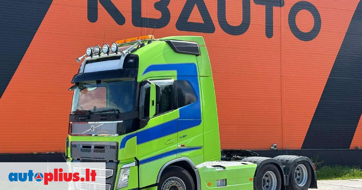 Volvo FH 540 6x4, 1 miegamoji vieta 2017-08 m., | A30980750