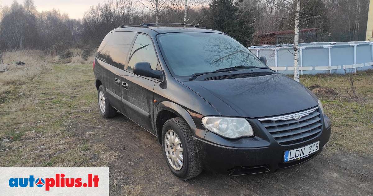 Chrysler Voyager, 2.8 l., vienatūris 2005-05 m., | A30981224