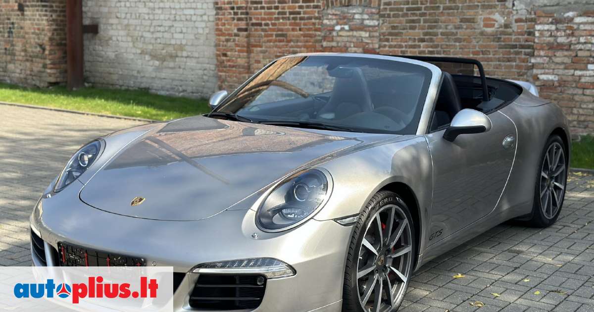 Porsche 911, 3.8 l., kabrioletas 2012-10 m., | A31000480