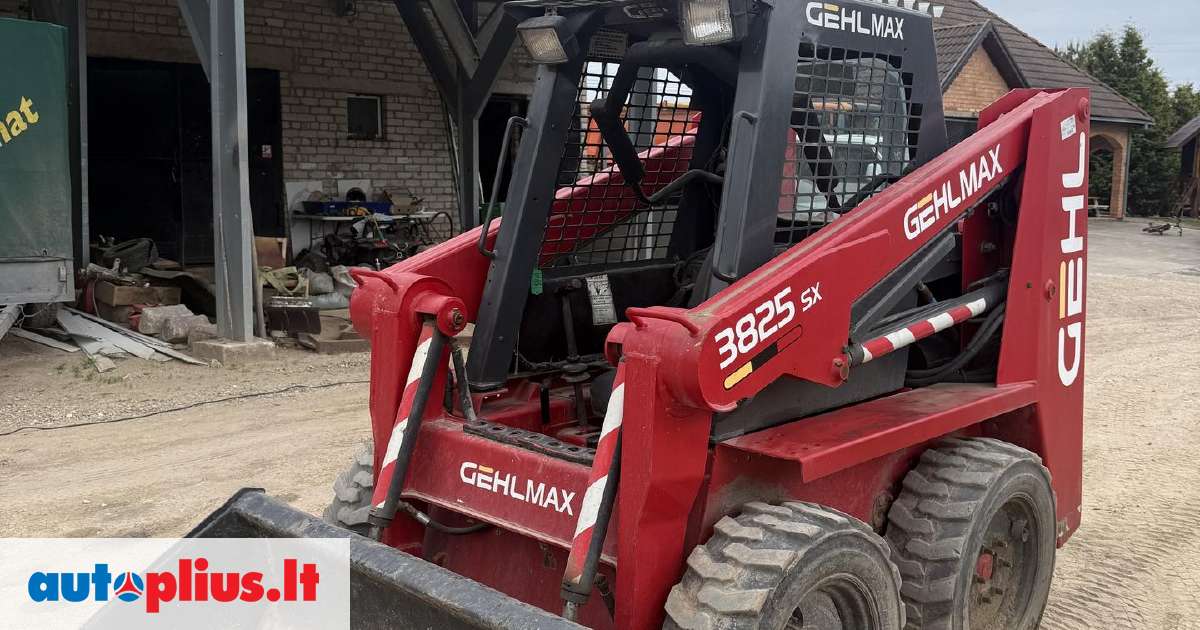 GEHL 3825 SX, mini krautuvai 2006-11 m., | A31005750