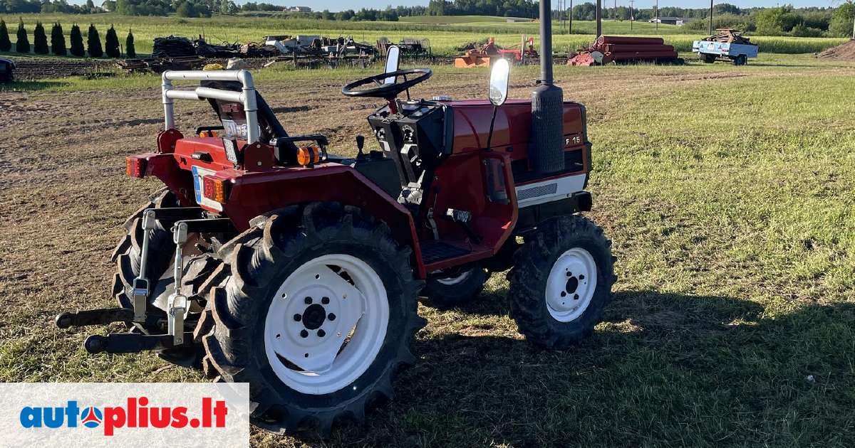 Yanmar F15D, traktoriai 2001 m., | A31009914