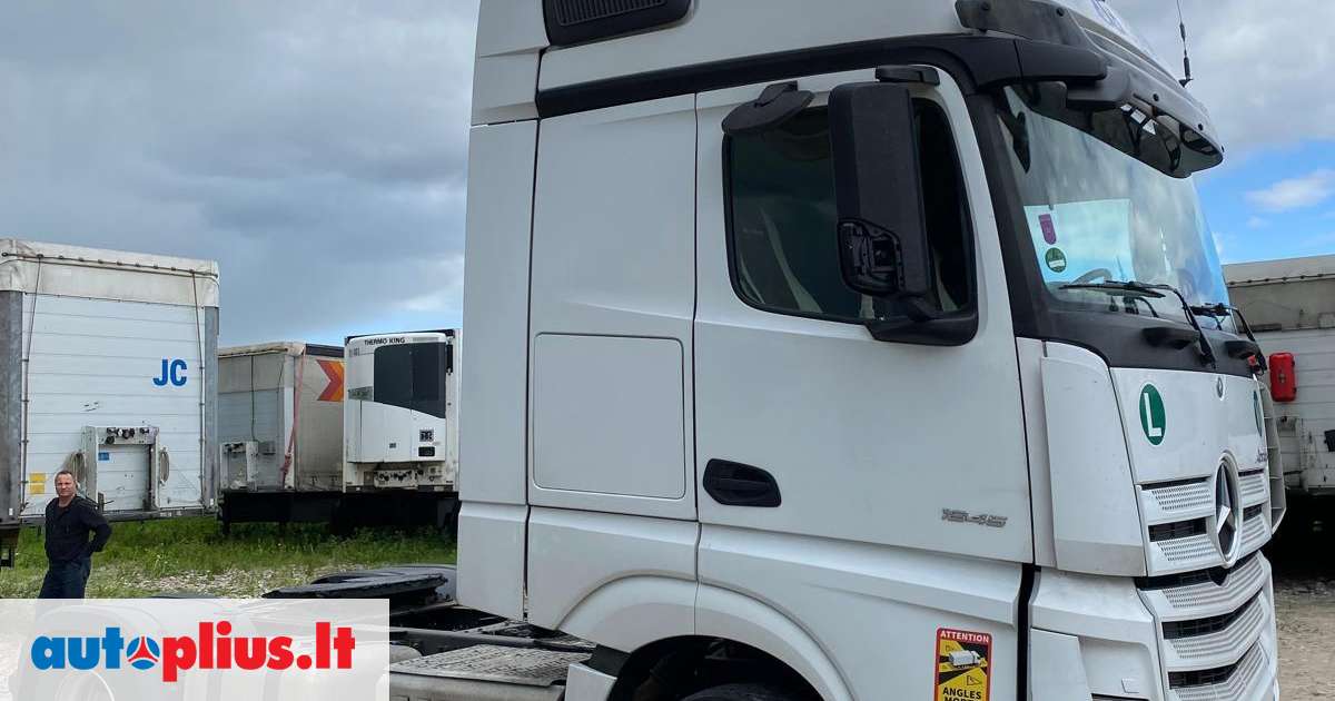 Mercedes-Benz Actros 1845 LS 4x2 BigSpace, 2 miegamosios vietos 2019-02 ...