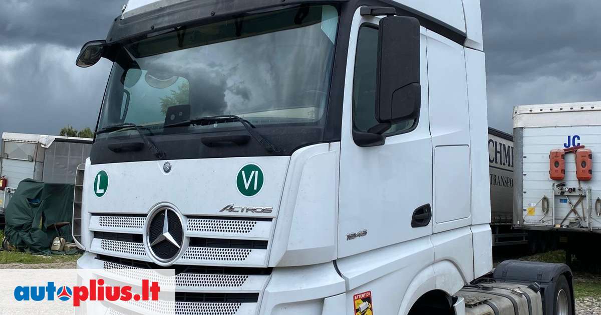 Mercedes-Benz Actros 1845 LS 4x2 BigSpace, 2 miegamosios vietos 2019-02 ...