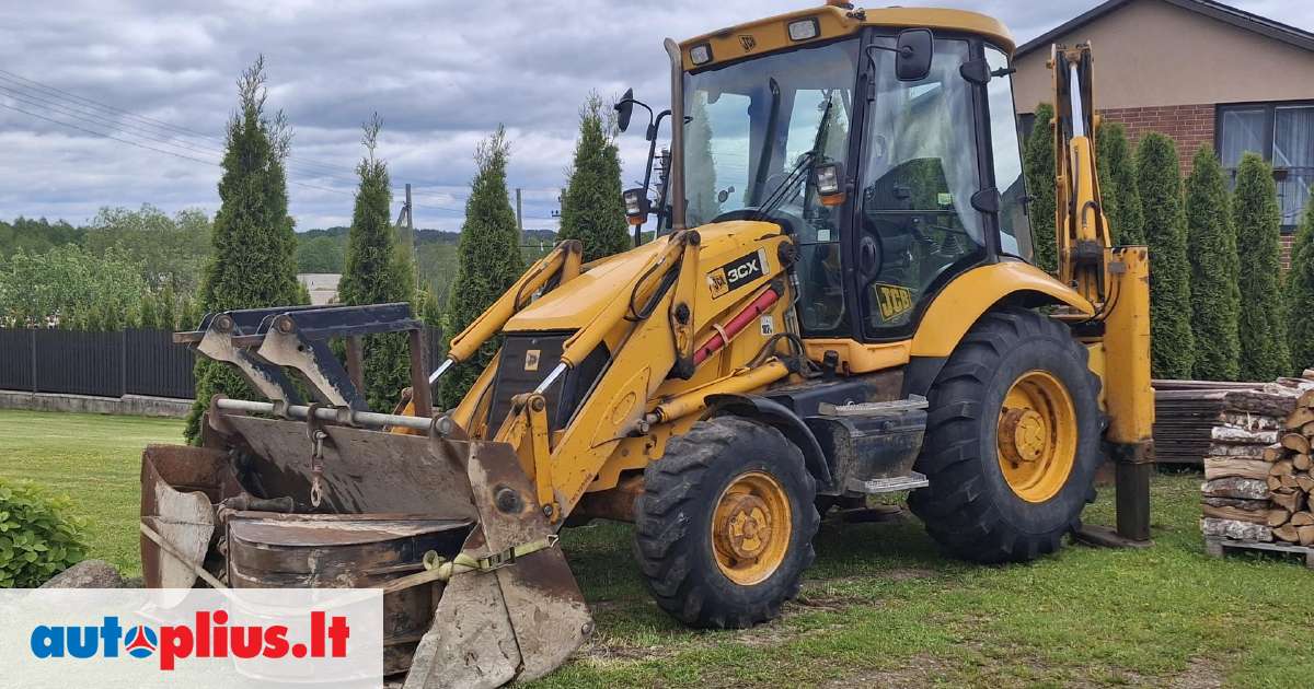 JCB 3cx, ekskavatoriniai krautuvai 2006 m., | A31010696