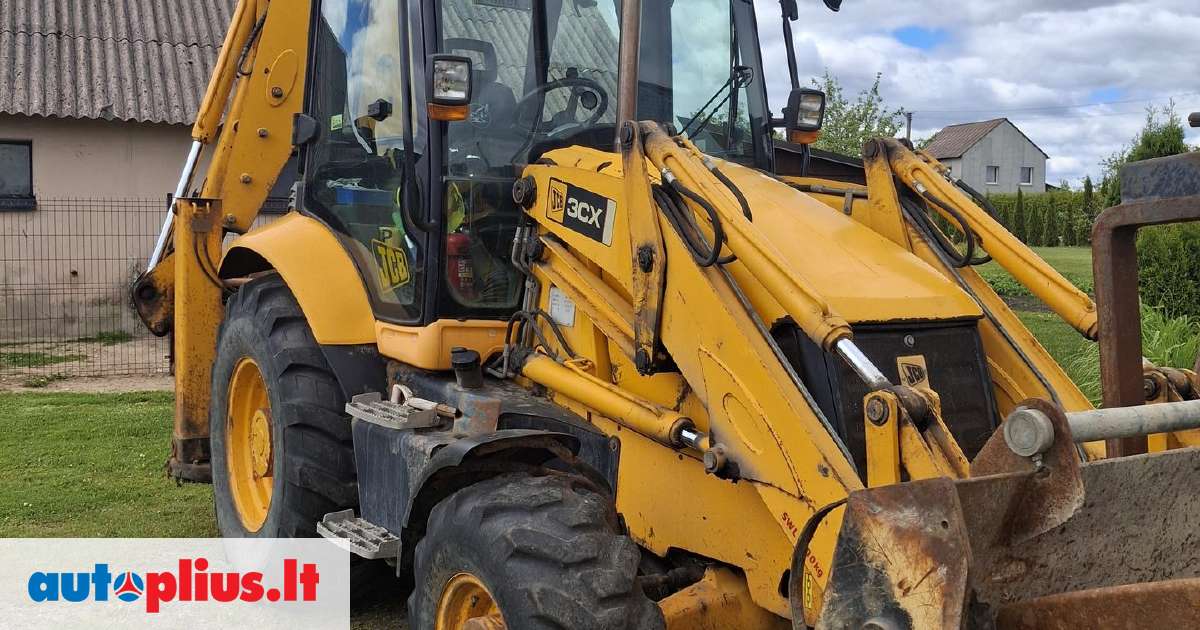 JCB 3cx, ekskavatoriniai krautuvai 2006 m., | A31010696