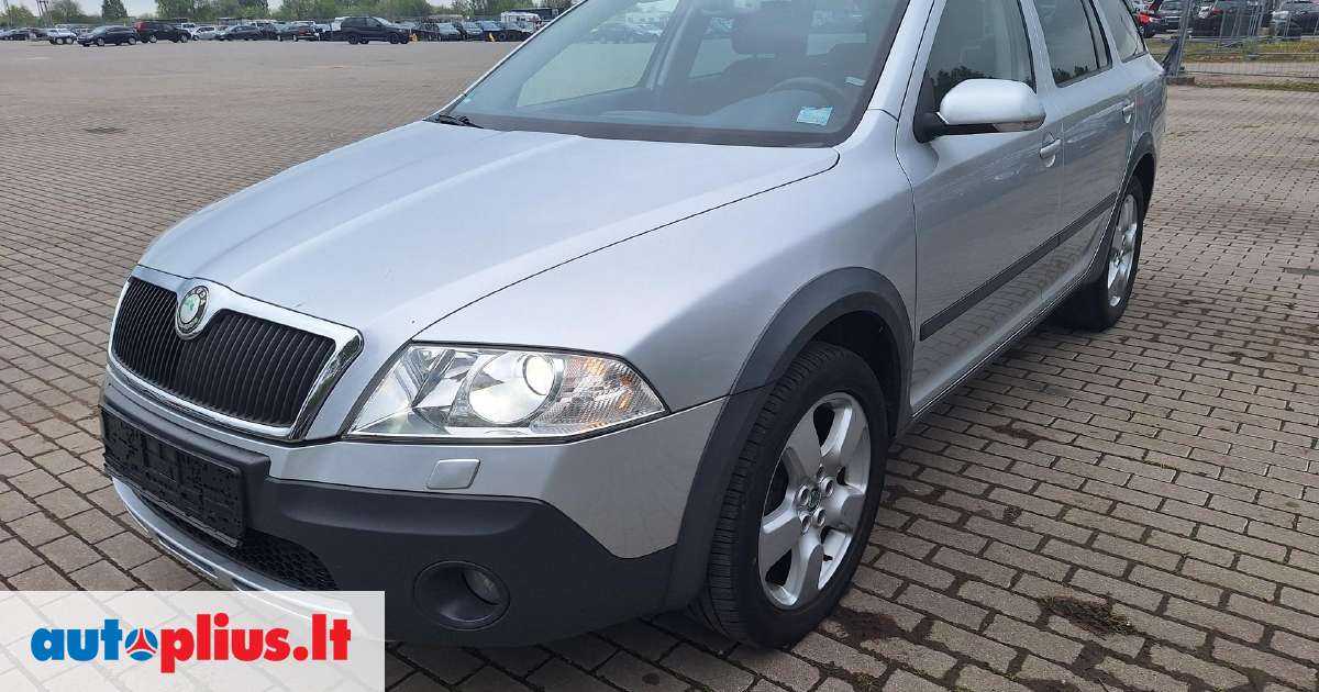 Skoda Octavia Scout, 2.0 l., universalas 2007-12 m., | A31011768