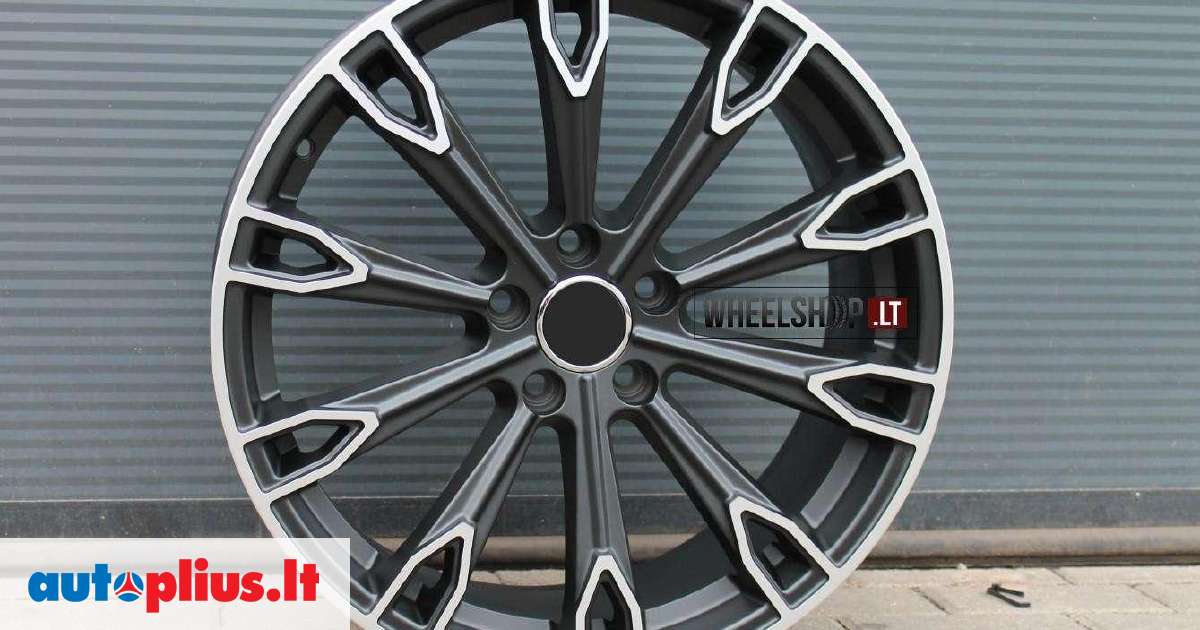 Audi Alu-15153 Black Half Matt, lengvojo lydinio, R19 | A31012182