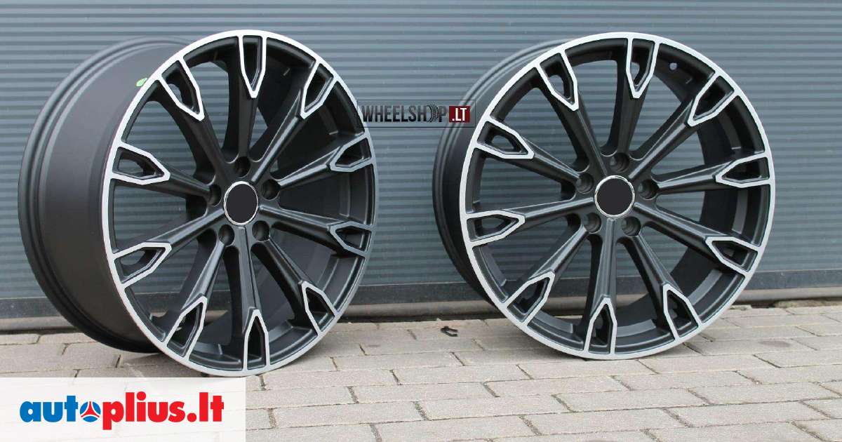 Audi Alu-15153 Black Half Matt, lengvojo lydinio, R19 | A31012182