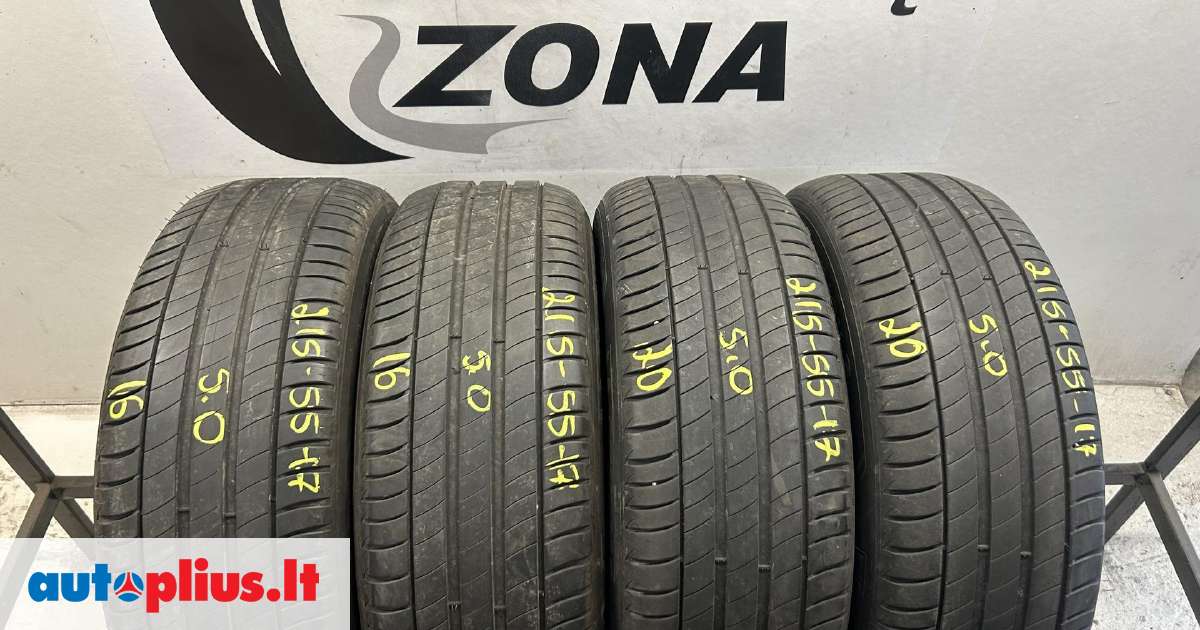 Michelin Primacy 3, vasarinės 215/55 R17 | A31013220
