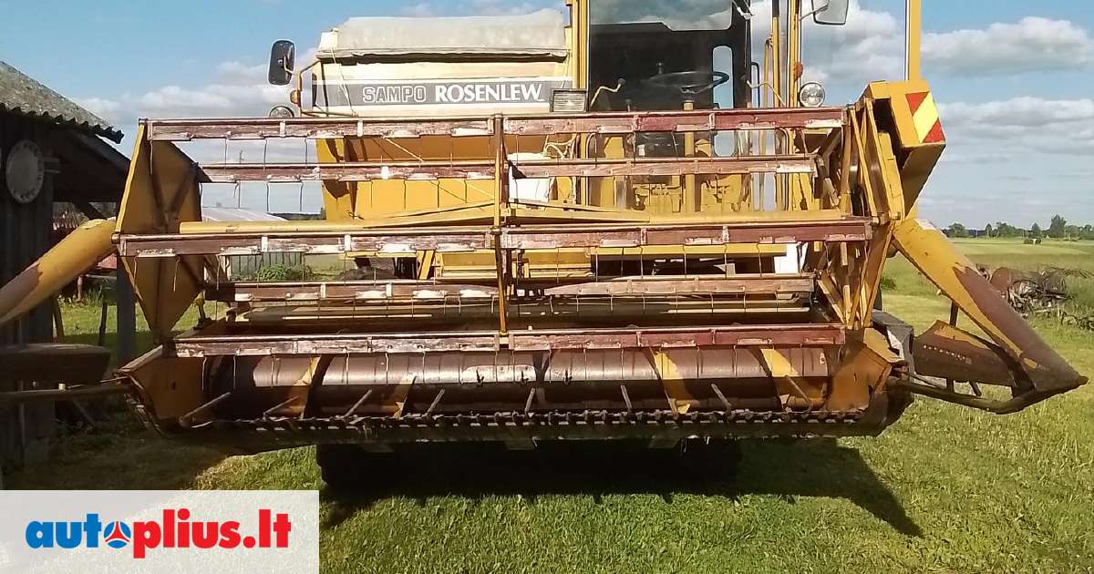 SAMPO ROSENLEW Sampo Rosenlew 600, kombainai 1986 m., | A31017456