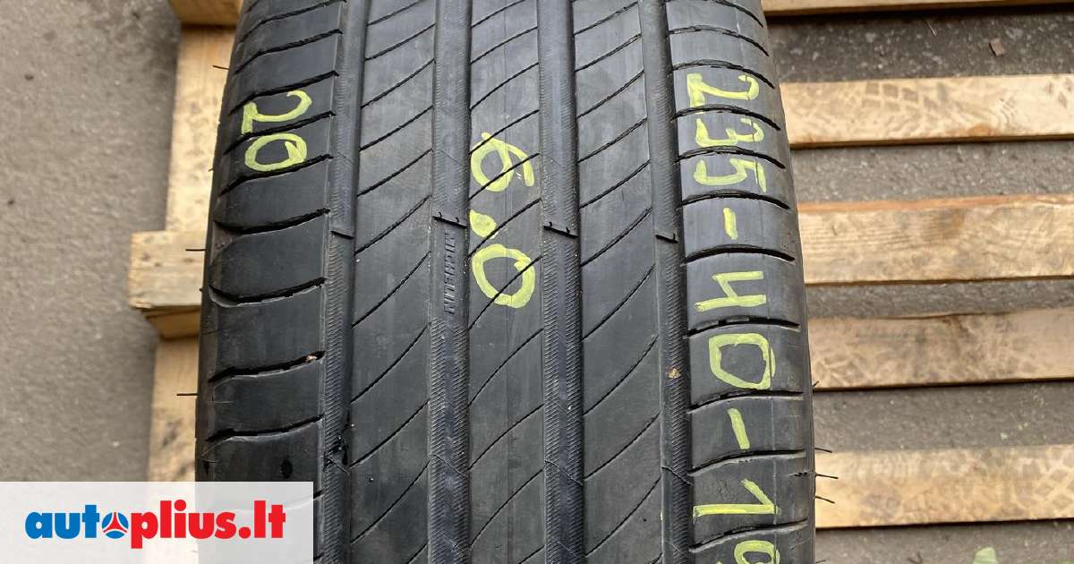 Michelin Primacy 4, vasarinės 235/40 R19 | A31019306