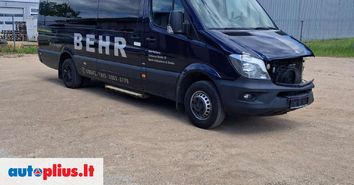 Mercedes-Benz Sprinter, keleivinis mikroautobusas 2015-04 m., | A31021192