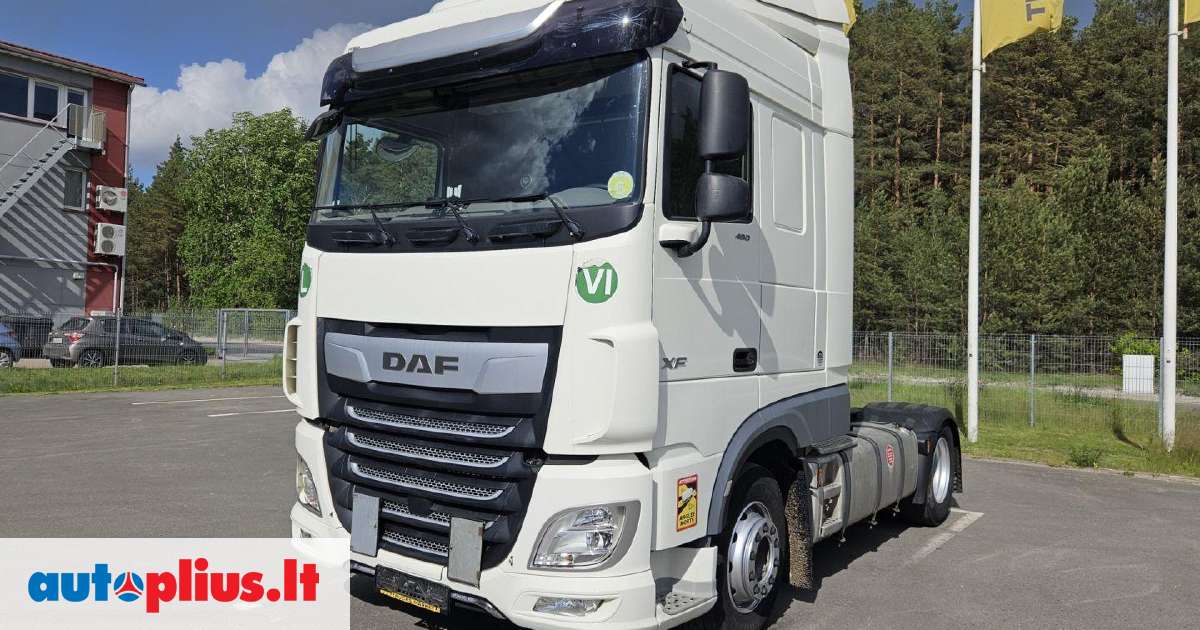 DAF XF 480 FT SC, 2 miegamosios vietos 2021-04 m., | A31024092