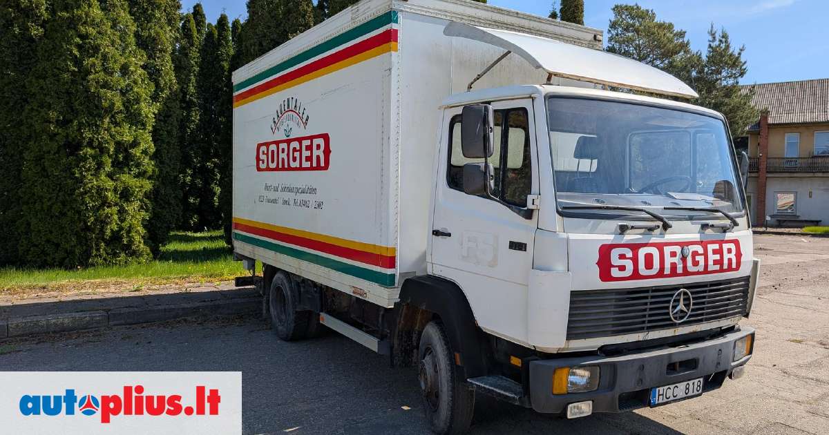 Mercedes-Benz 914, box trucks / box vans 1997-12 m., | A31026686