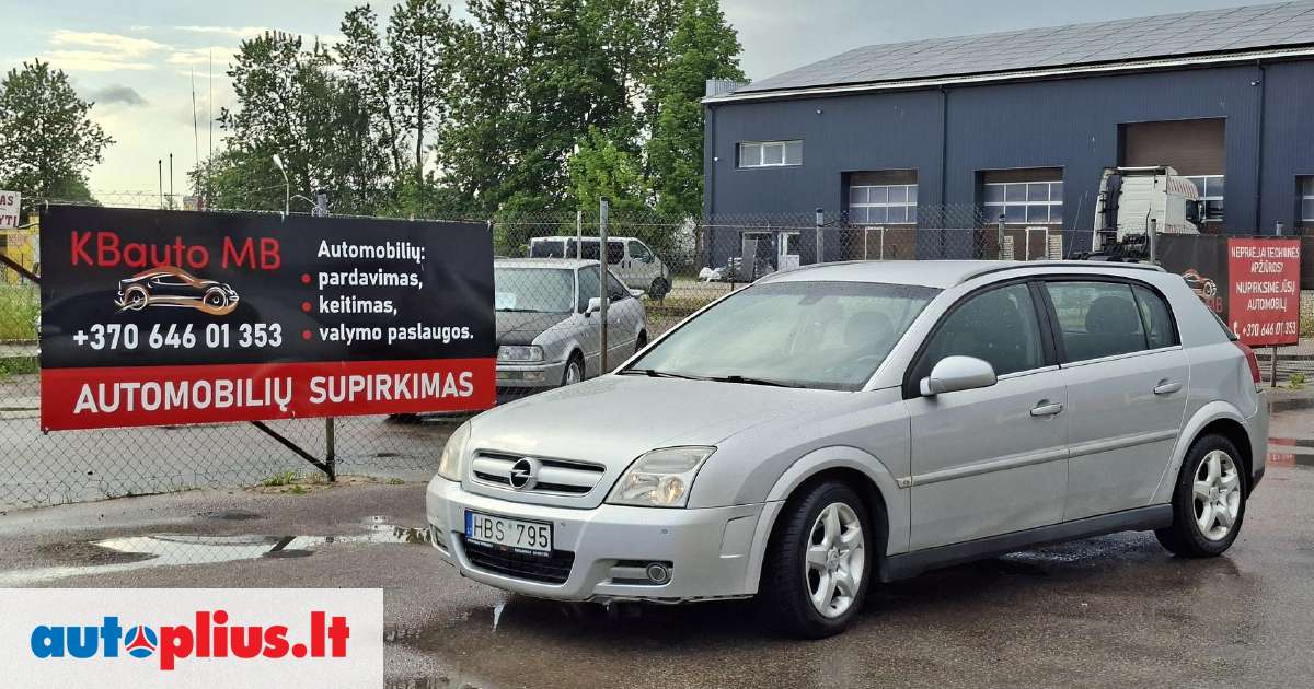Opel Signum, 2.2 l., hečbekas 2003 m., | A31027162