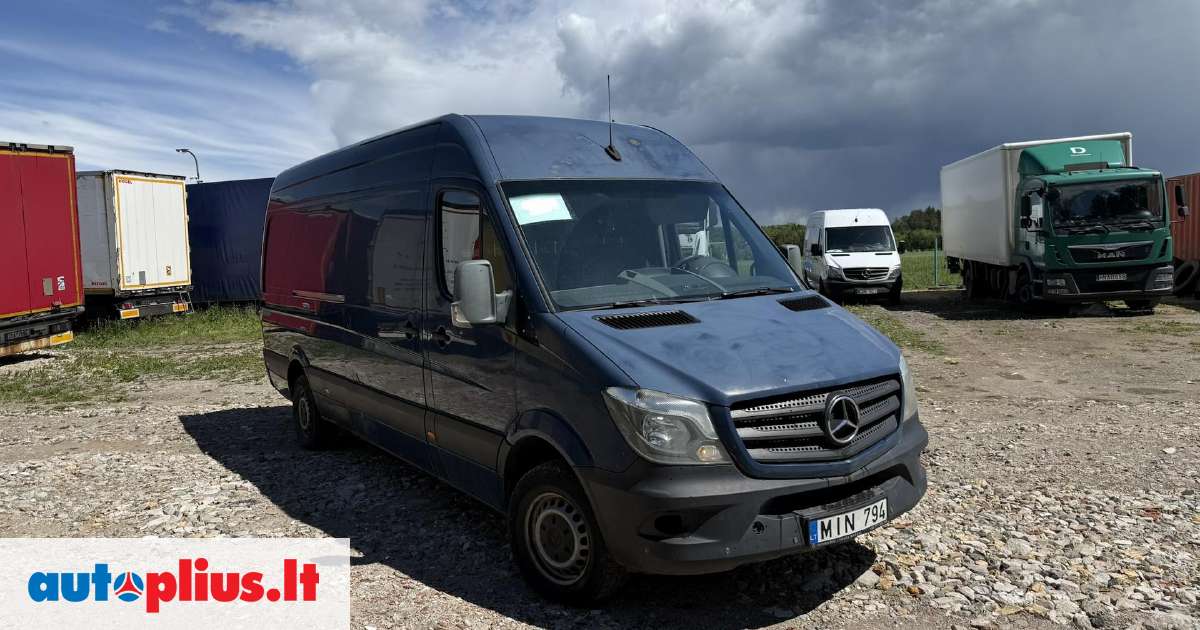 Mercedes-Benz Sprinter, 2.1 l., komercinis 2018-04 m., | A31027558