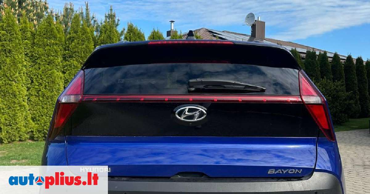 Hyundai Bayon, 1.0 l., hečbekas 2021-05 m., | A31027696