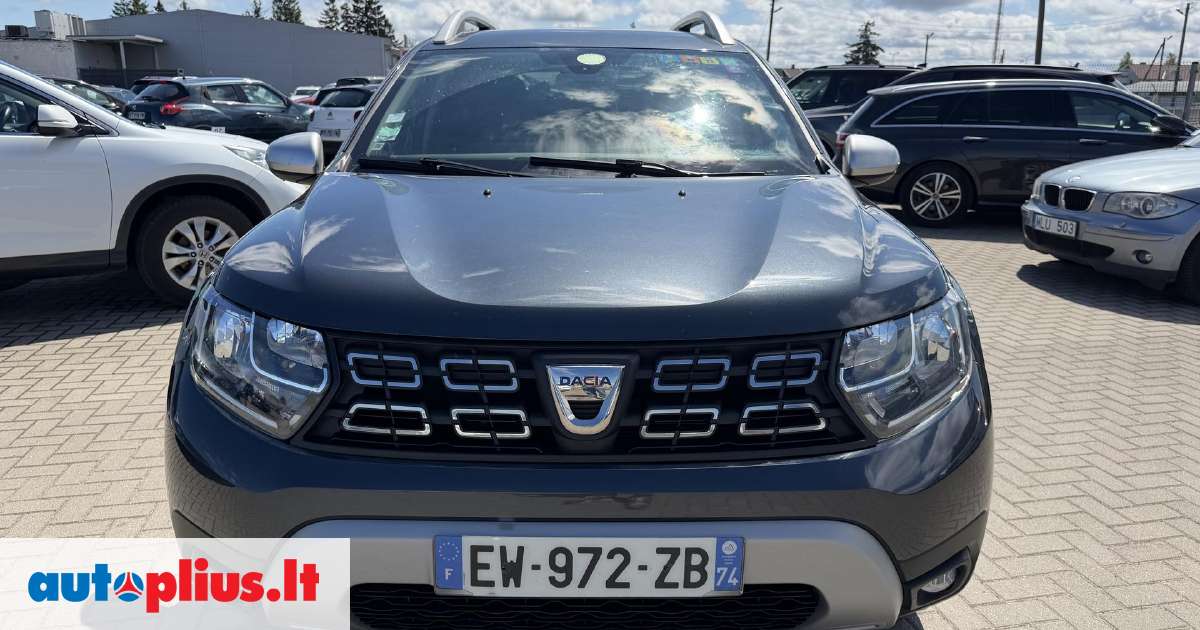 Dacia Duster, 1.2 l., visureigis / krosoveris 2018-07 m., | A31027692