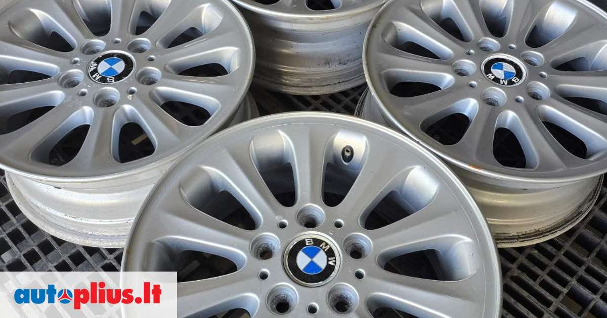 BMW 5x120 PREKĖS KODAS: B16-4-15, light alloy, R16 | A31027742
