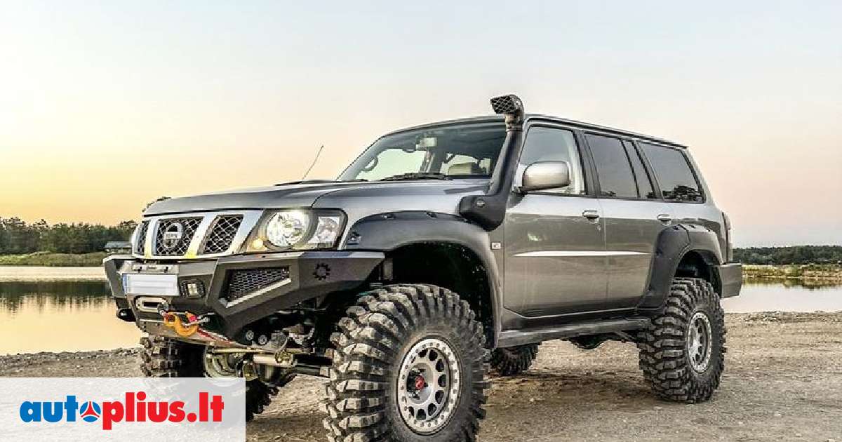 Nissan Patrol, 3.0 l., visureigis / krosoveris 2004-03 m., | A31035312