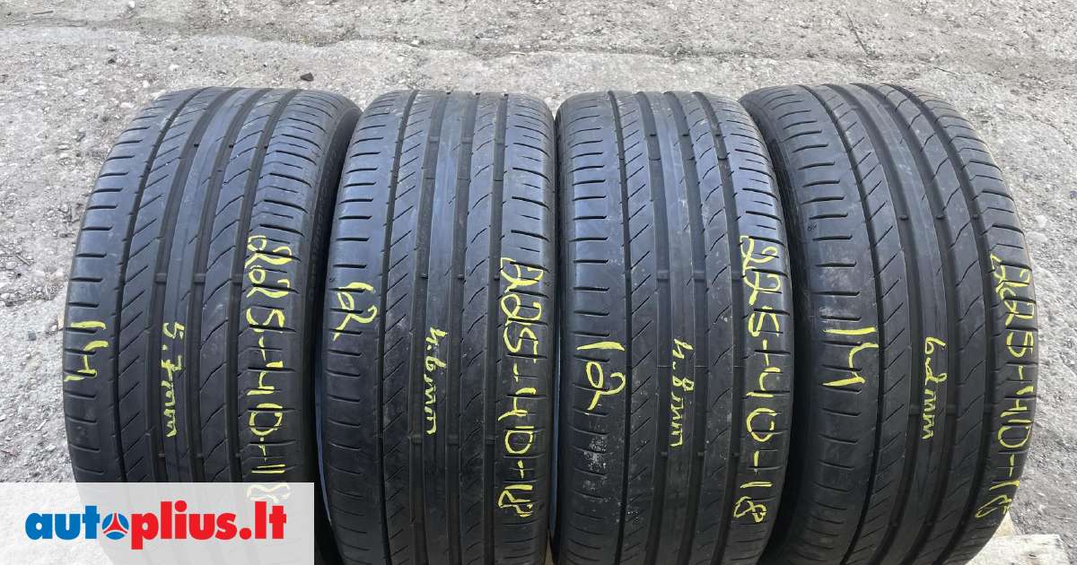 Continental ContiSportContact 5, vasarinės 225/40 R18 | A31065012