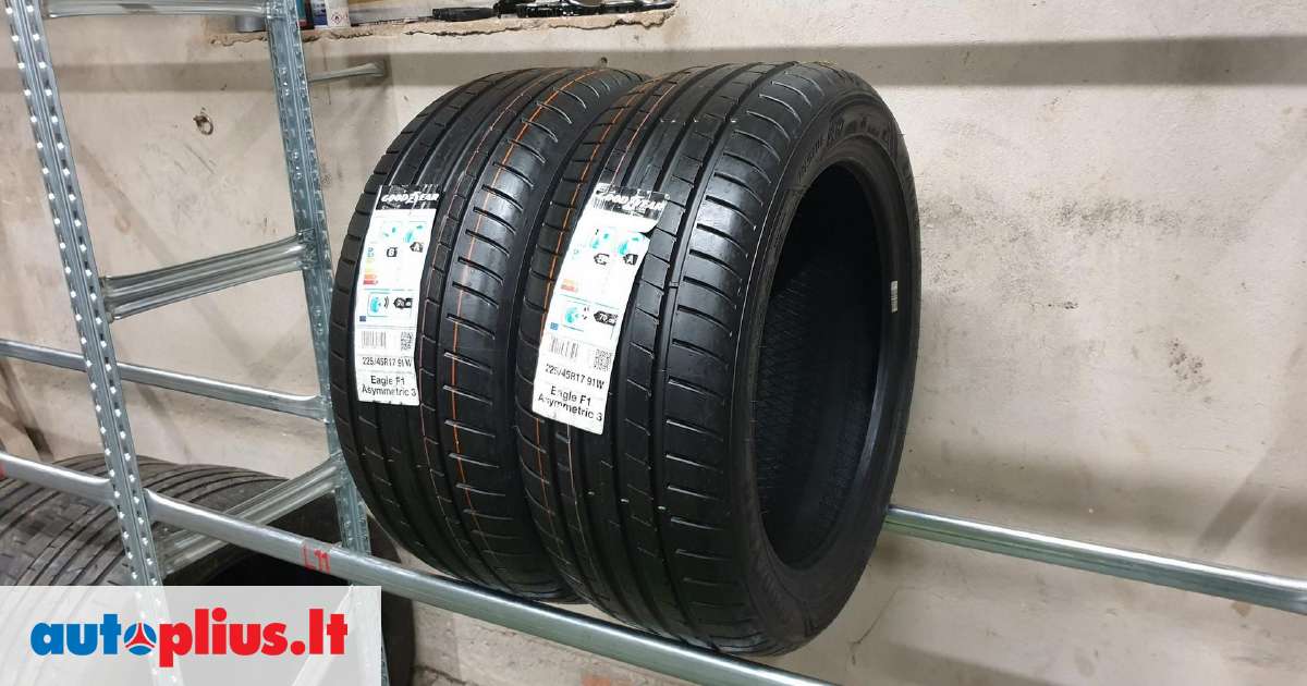Goodyear Eagle F1 Asymmetric 3 NAUJOS, vasarinės 225/45 R17 | A31067524