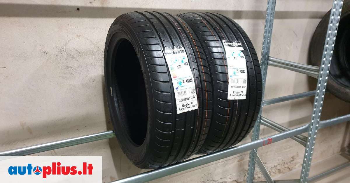 Goodyear Eagle F1 Asymmetric 3 NAUJOS, vasarinės 225/45 R17 | A31067524
