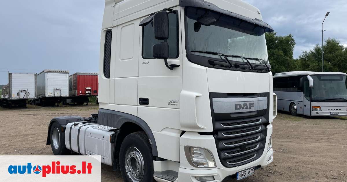 DAF XF 460 FT, 2 miegamosios vietos 2014-12 m., | A31079298
