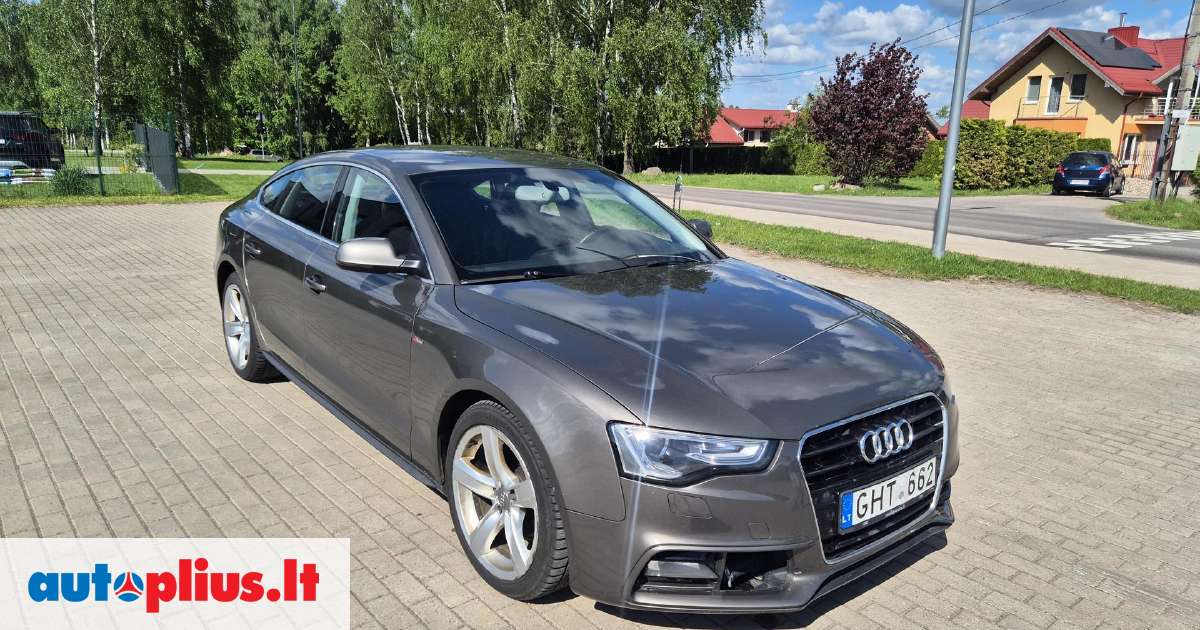 Audi A5 Sportback, 2.0 l., saloon / sedan 2012-10 m., | A31104204