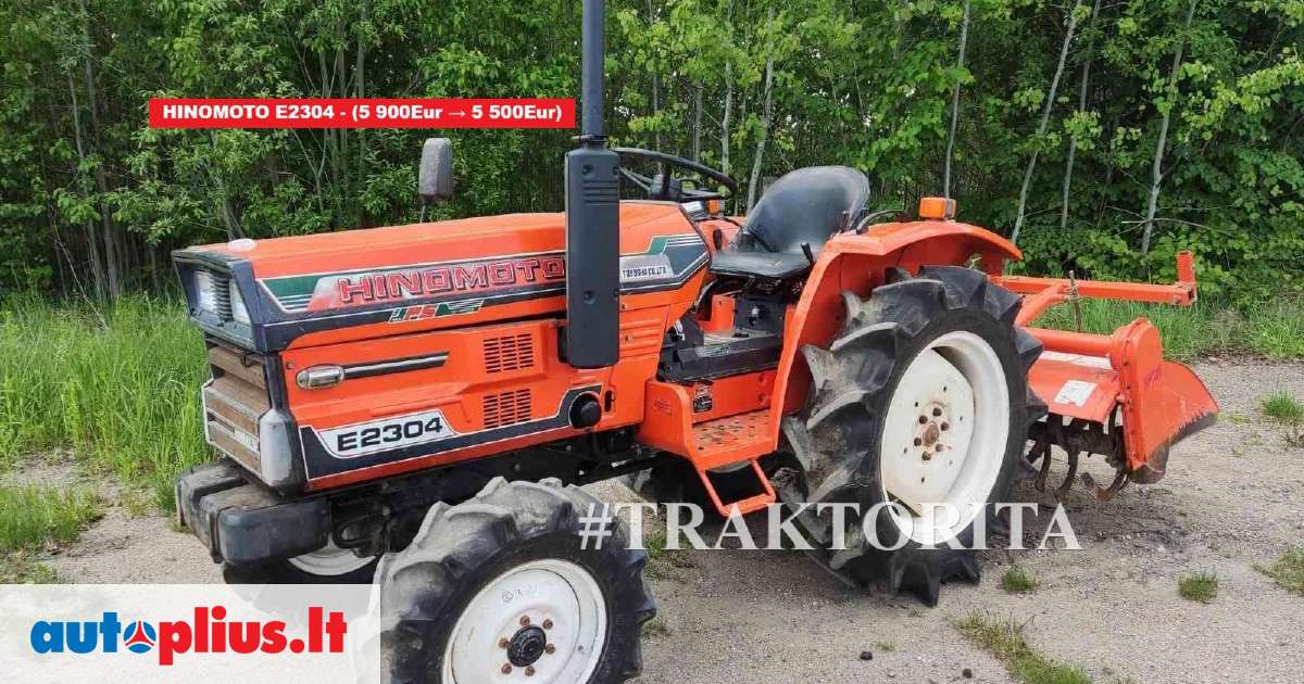 Kubota IŠPARDUODAME | PASKUTINIAI vnt, traktori | A31124136