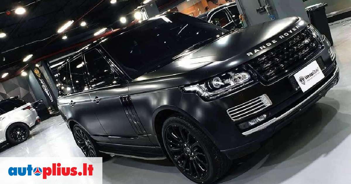 Land Rover Range Rover for parts. L405 vogue range rover slenksčiai su ...