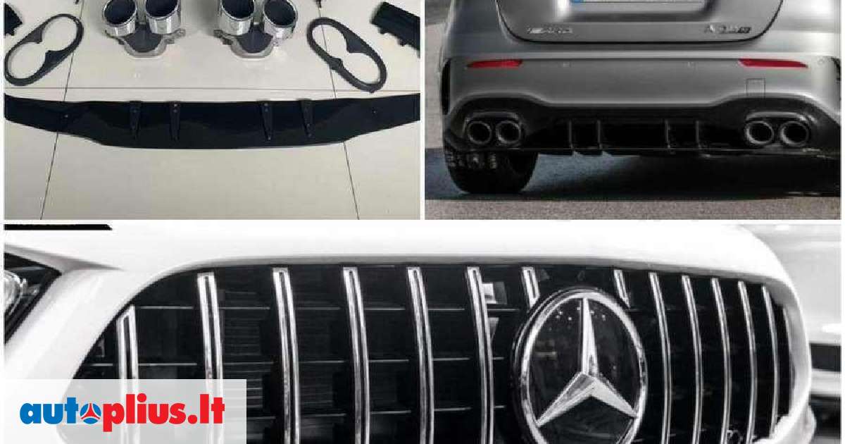 Mercedes-Benz A klasė rezerves daļās. A45 w177 amg 2019 2020 modelio ...
