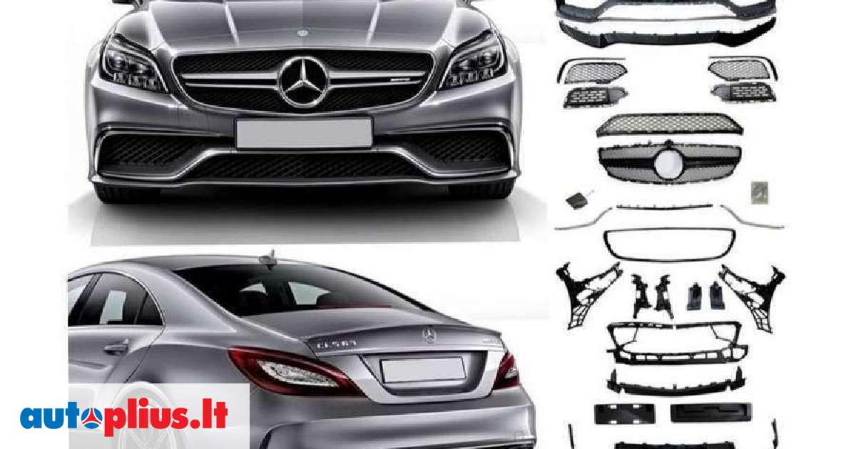 Mercedes-Benz CLS klasė for parts. Cls63 amg bamperio ir difuzoriaus ...