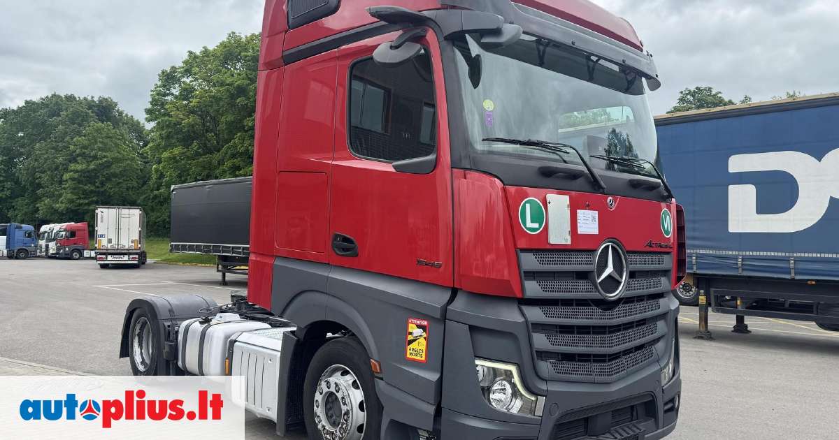 Mercedes-Benz Actros 1845 Mega Arriving Atvyksta, 2 miegamosios vietos ...