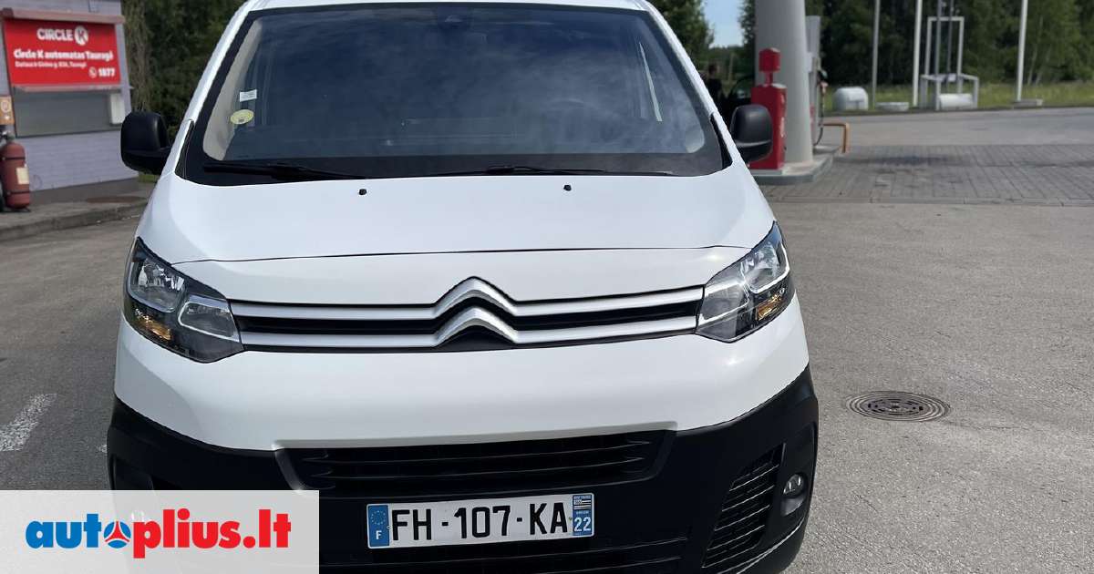 Citroen Jumpy, 2.0 l., komercinis 2019-06 m., | A31133694