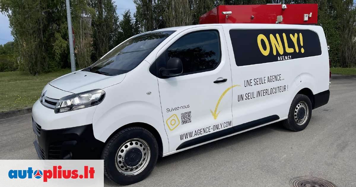 Citroen Jumpy, 2.0 l., komercinis 2019-06 m., | A31133694