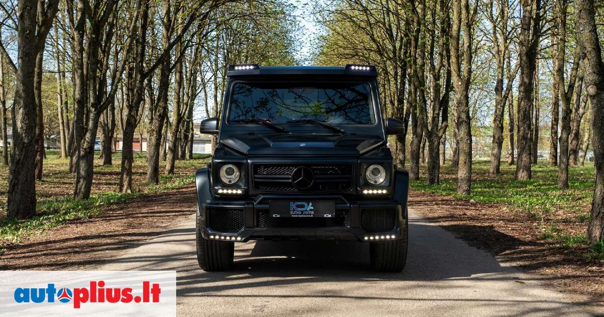 Mercedes-Benz G63 AMG, 5.5 l., off-road / crossover 2012-11 m., | A31134016