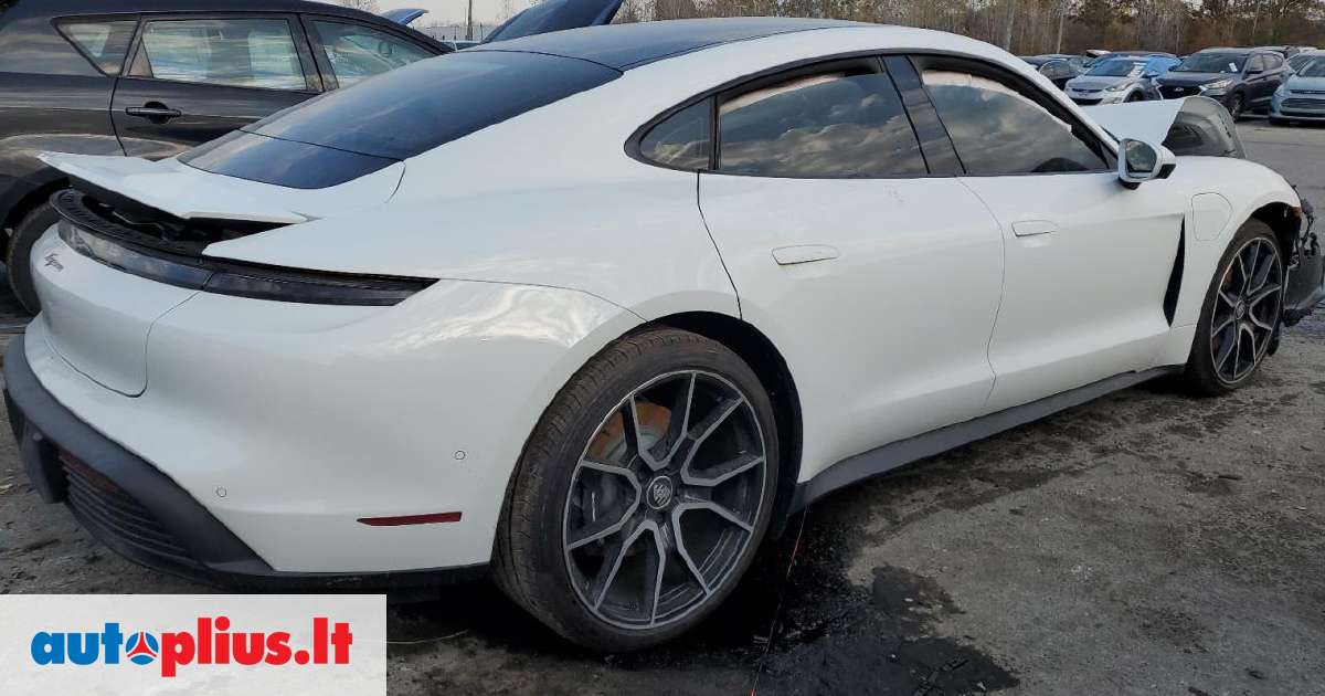 Porsche Taycan Porsche taycan 2023 m usa variklis 300kw galu varomas ...