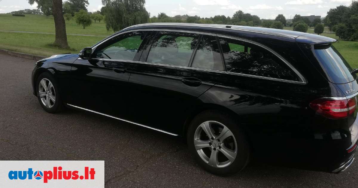 Mercedes-Benz E220, 2.0 l., wagon 2016-12 m., | A31135152