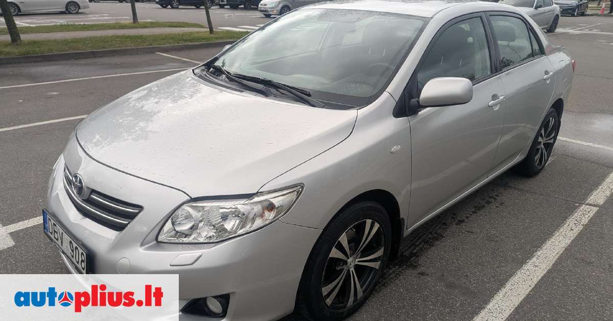 Toyota Corolla, 1.6 l., sedanas 2007-07 m., | A31141274