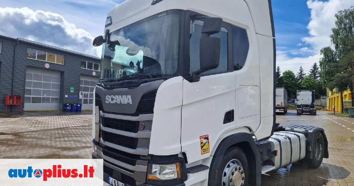 Scania R450 RETARDER, NO EGR, SMART 2, 2 miegamosios vietos 2018-07 m ...