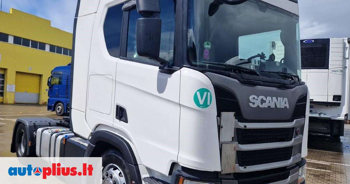 Scania R450 RETARDER, NO EGR, SMART 2, 2 miegamosios vietos 2018-07 m ...