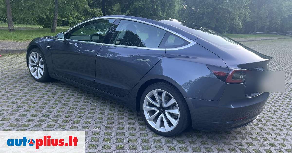 Tesla Model 3, 60 kWh, sedans 2020-12 m., | A31144272