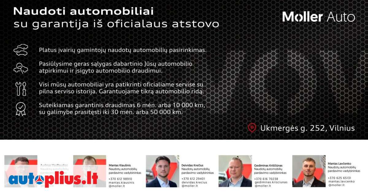 Audi A5 Sportback, 2.0 l., hečbekas 2020-12 m., | A31144664