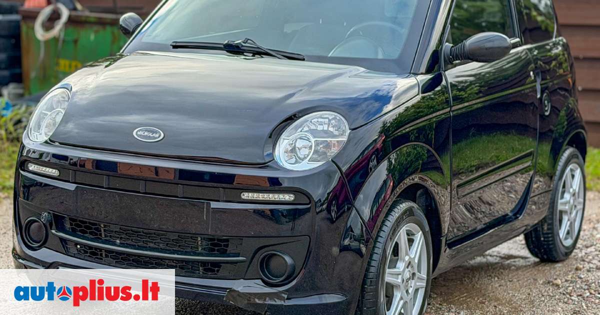 Microcar Mgo, 0.5 l., hečbekas 2017 m., | A31145126