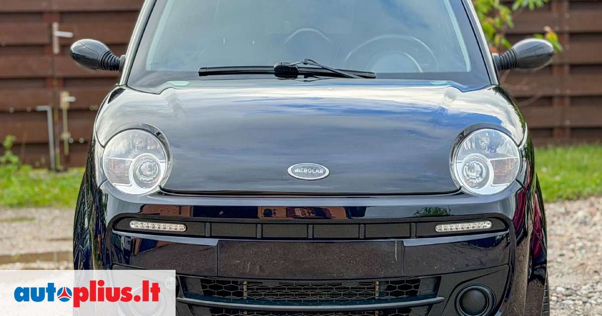 Microcar Mgo, 0.5 l., hečbekas 2017 m., | A31145126